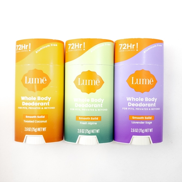Lume | Bath & Body | Lume 3pack Whole Body Deodorant Collection | Poshmark
